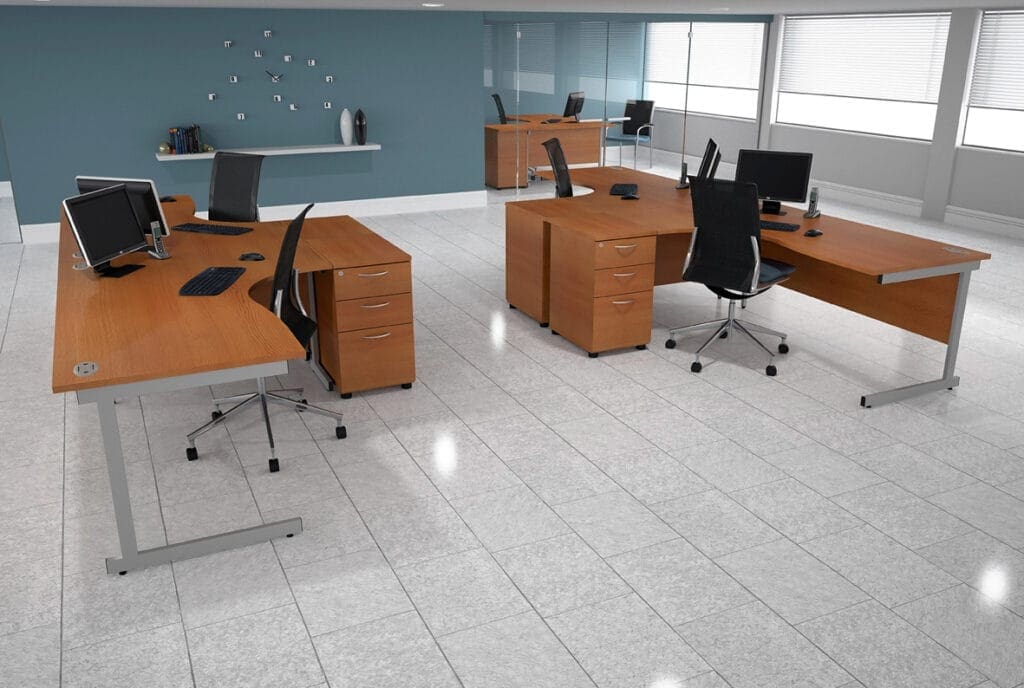 ECOS Fastrack Crescent Desking – ECOS