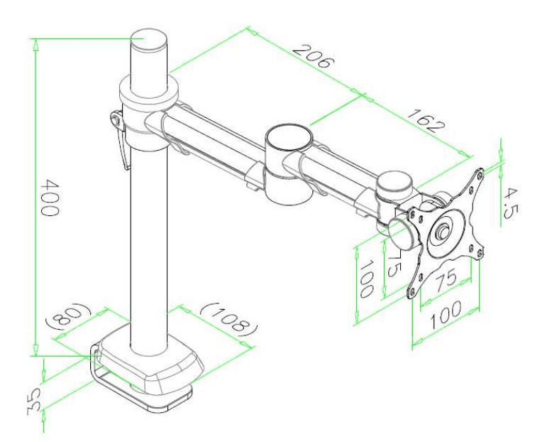Single Monitor Arm - ECOS
